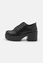 Koi Footwear RELOADED CHUNKY SHOES - Lace-up heels - black - Zalando.co.uk