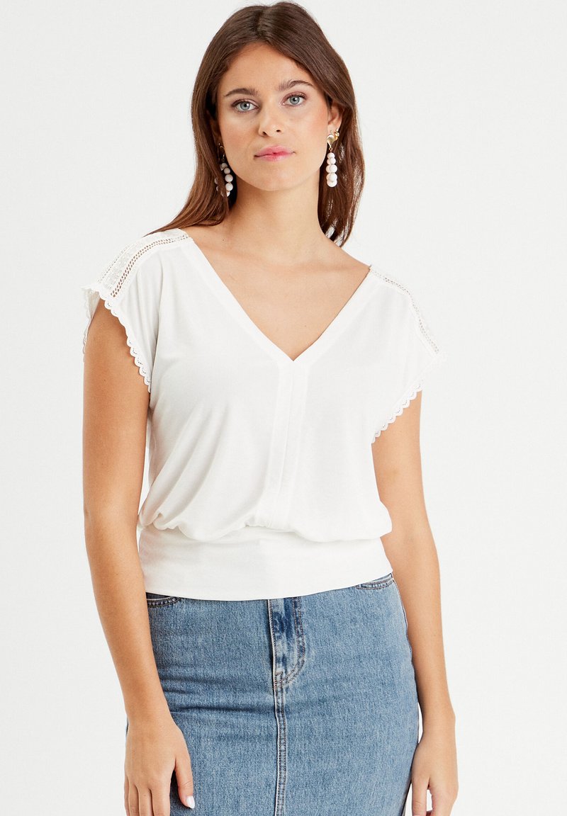 Cache Cache Blusa - ecru/crema - Zalando.es