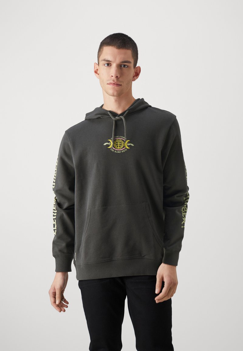 Element TIMBER WISDOM HOOD - Sweat à capuche - off black/noir - ZALANDO.FR