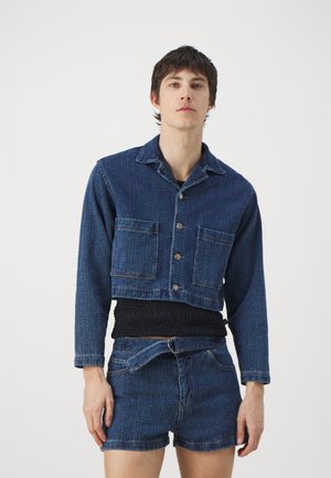 GAP DAPPER DAN ICON - Denim jacket - dark indigo/dark-blue denim ...