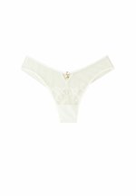 Intimissimi PURE CHARME - String - powder white/crème - Zalando.be