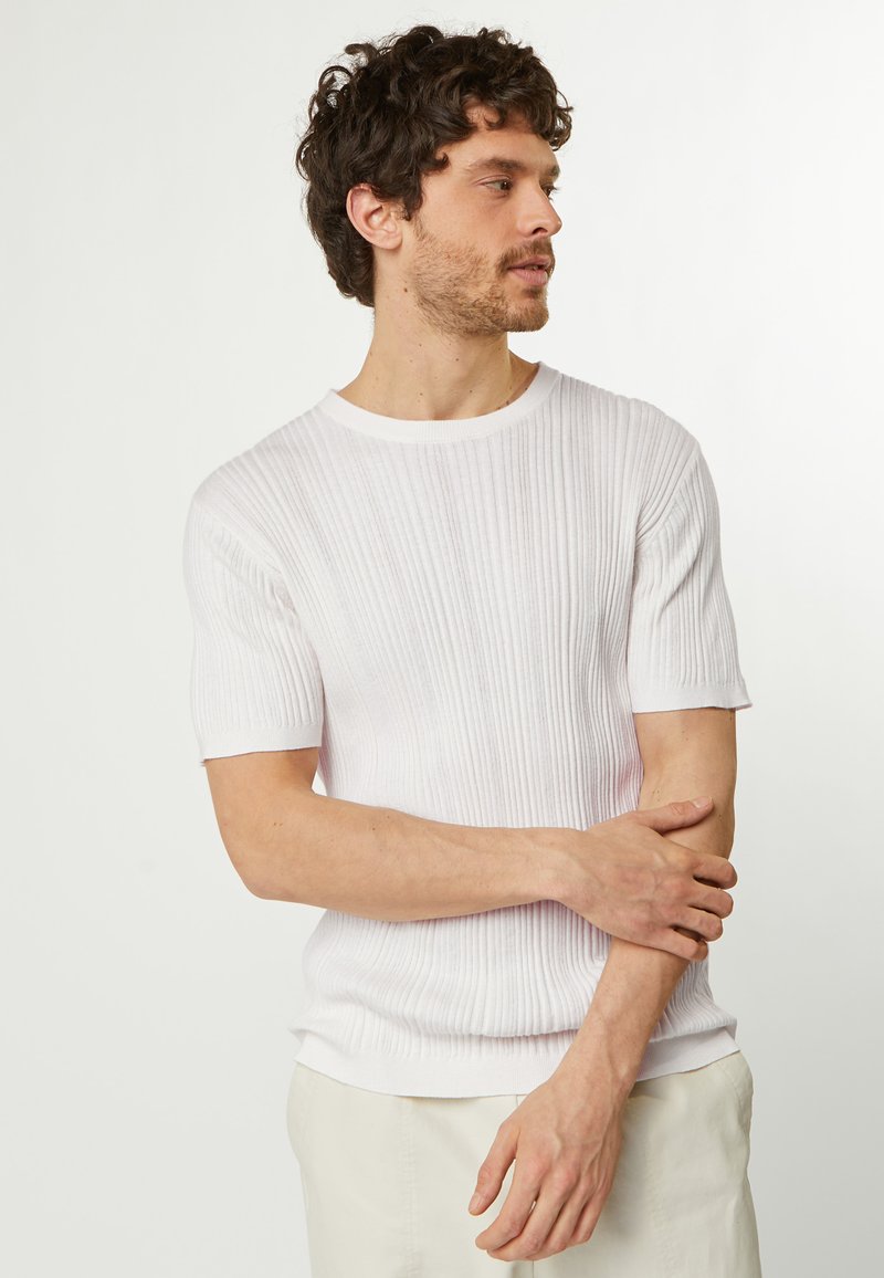 Rodier ROUND NECK - T-Shirt basic - blanc/weiß - Zalando.de
