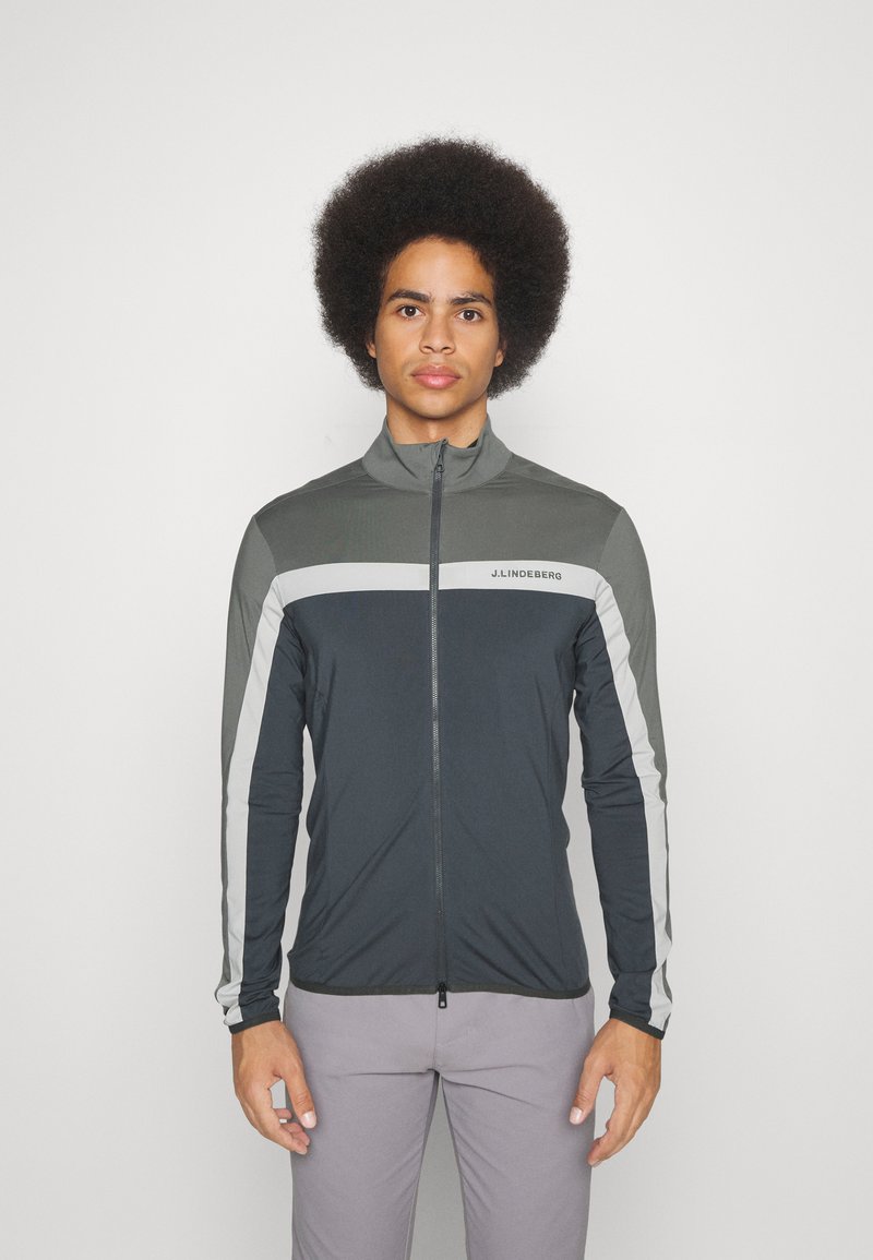 J.LINDEBERG Sports Zip-up sweatshirt - volcanic ash/grey - Zalando.de