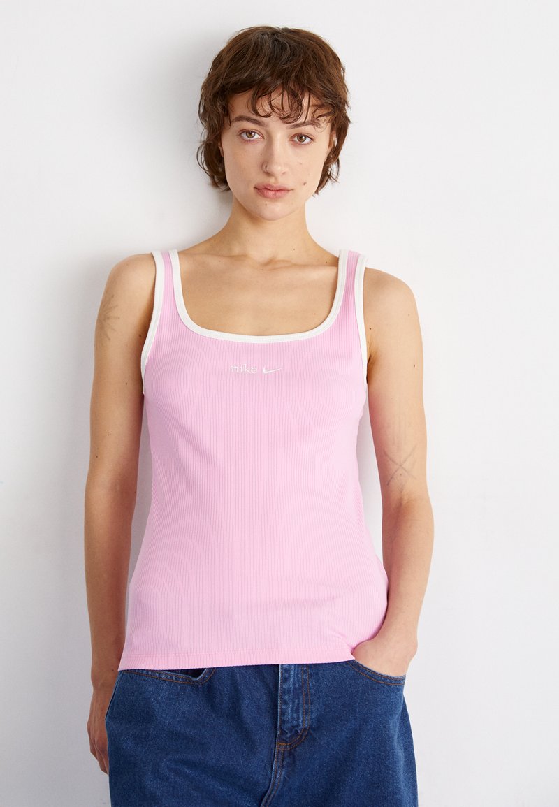 Nike Sportswear TREND TANK - Topper - pink rise/rosa - Zalando.no