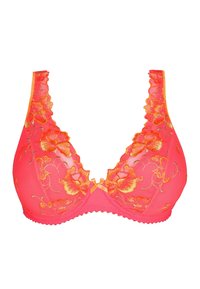 PrimaDonna DEVDAHA HALF PADDED PLUNGE - Triangle bra - tropicana/coral ...