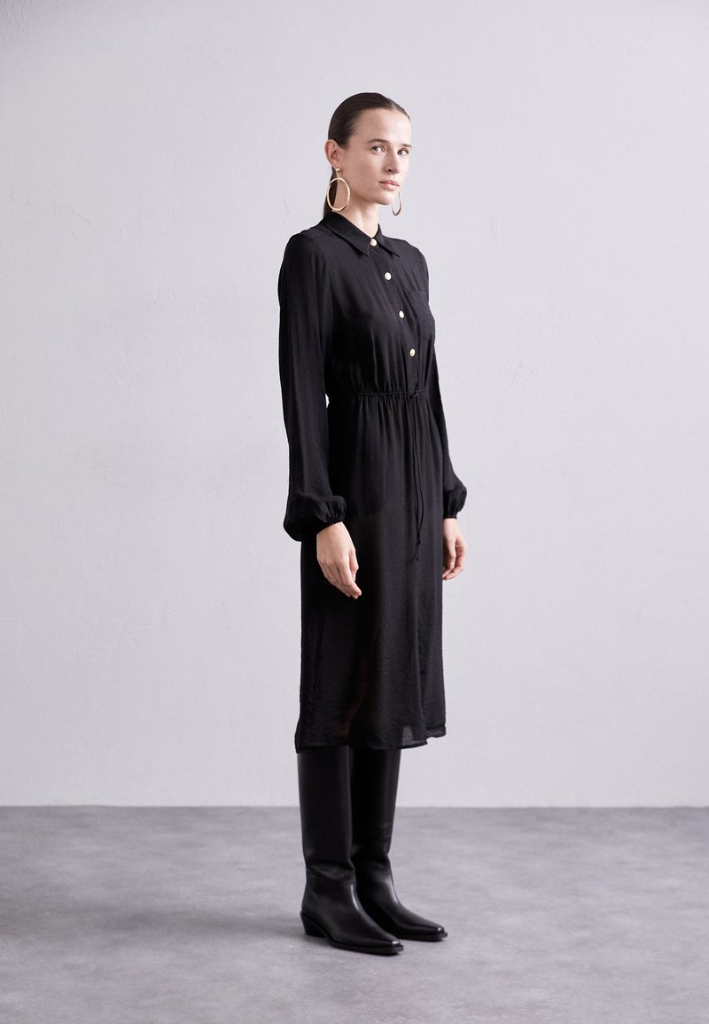 DESIGNERS REMIX VERA DRESS - Blusenkleid - black/schwarz - Zalando.ch