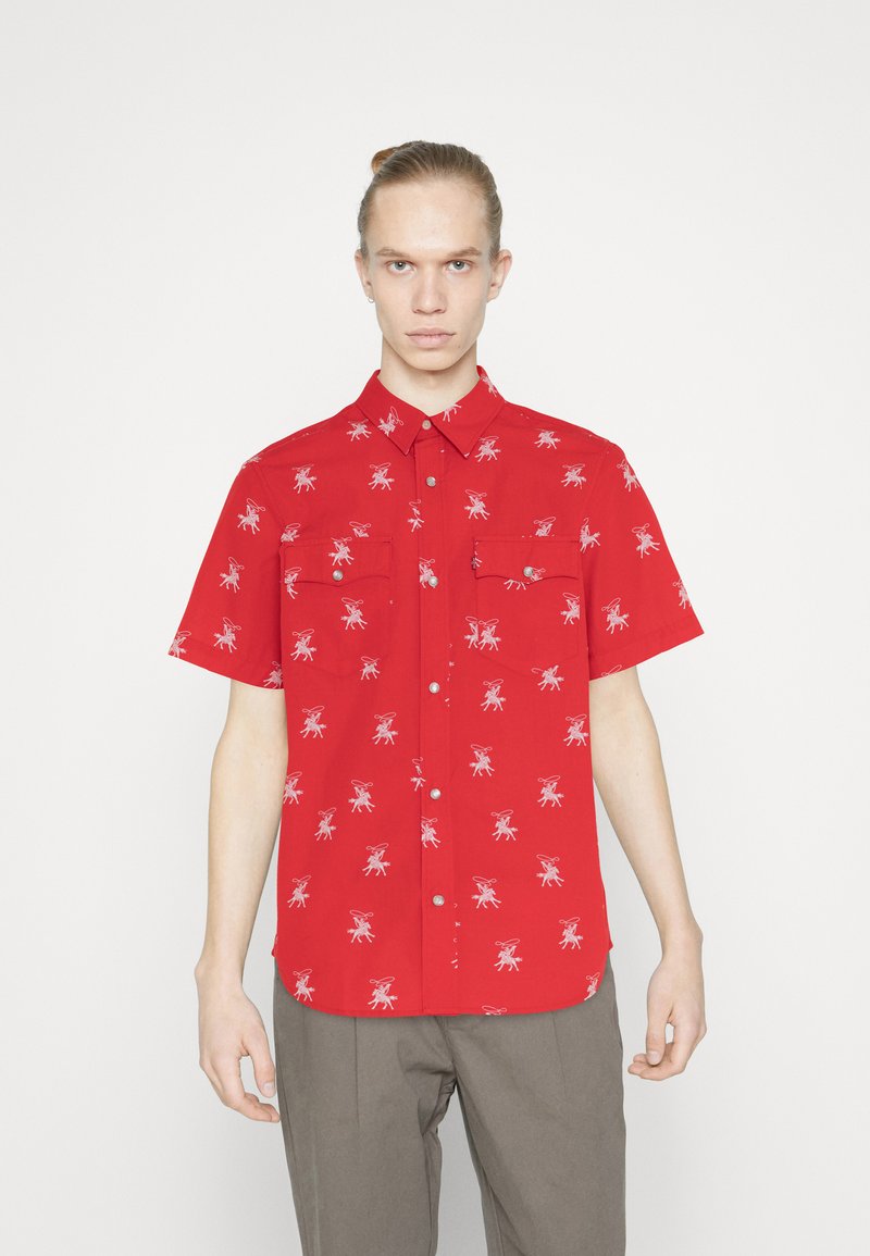 Levi's® RELAXED FIT WESTERN - Hemd - red/rot - Zalando.de