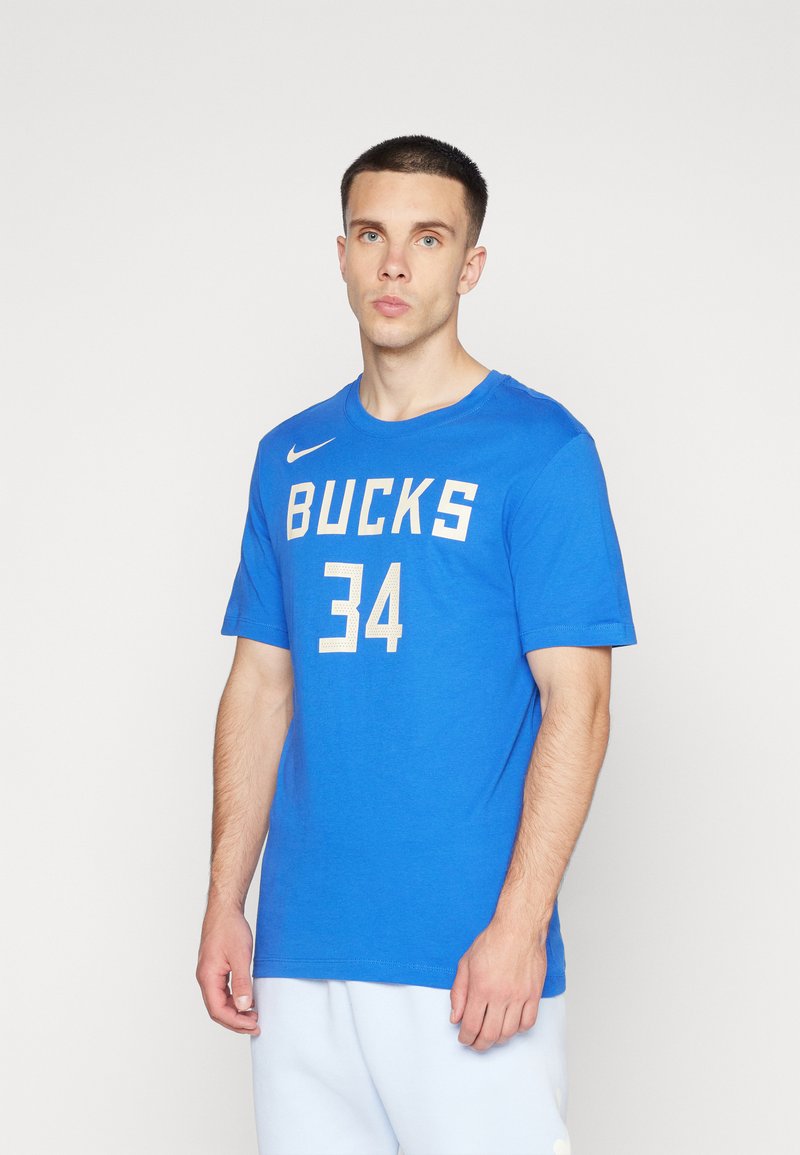 Nike Performance NBA MILWAUKEE BUCKS GIANNIS ANTETOKOUNMPO TEE - Klub ...