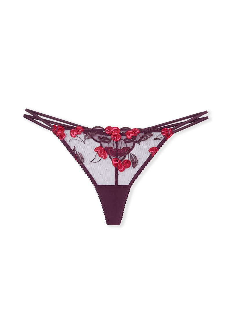 Etam ITS CHERRY - Tanga - mauve - Zalando