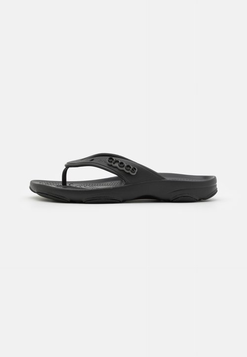 Crocs SPLASH STRAPPY SANDAL - Badslippers - black/zwart-metallic ...