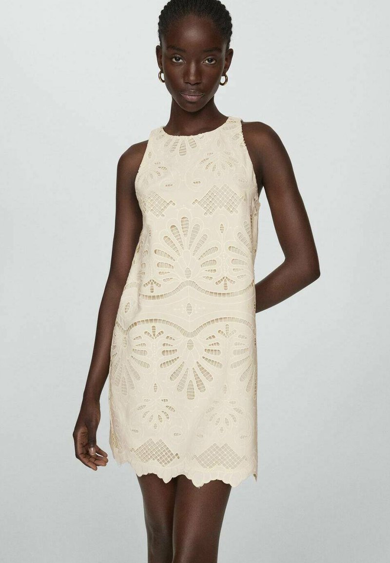 Mango Day dress - off-white - Zalando.ie