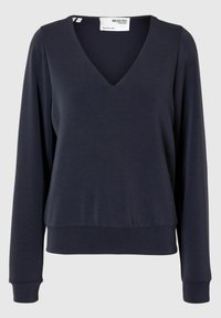 Selected Femme Sweater - dark sapphire/gemêleerd donkerblauw - Zalando.be