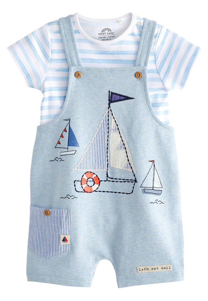 Next BABY 2 PIECE DUNGAREES SET - Body - pale blue/blau - Zalando.ch