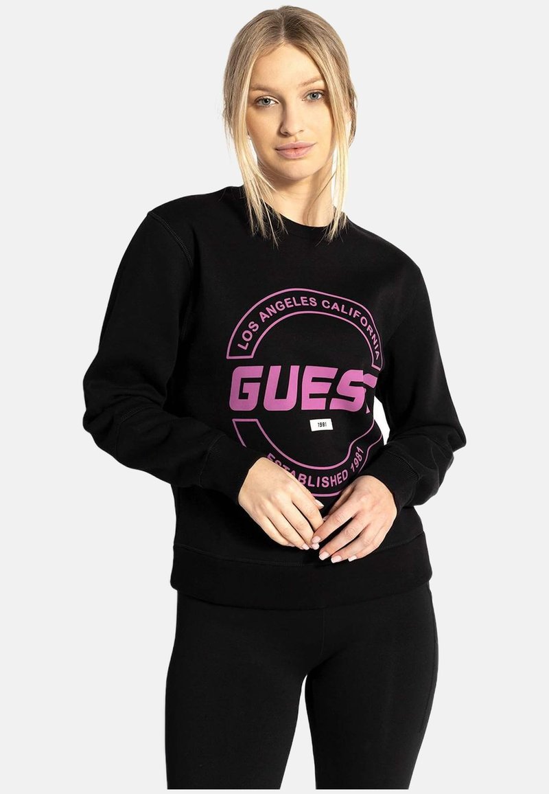 Guess Sweatshirt - black/schwarz - Zalando.de