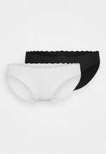 DIM BODY TOUCH BRIEF 2 PACK - Briefs - black/white/black - Zalando.de