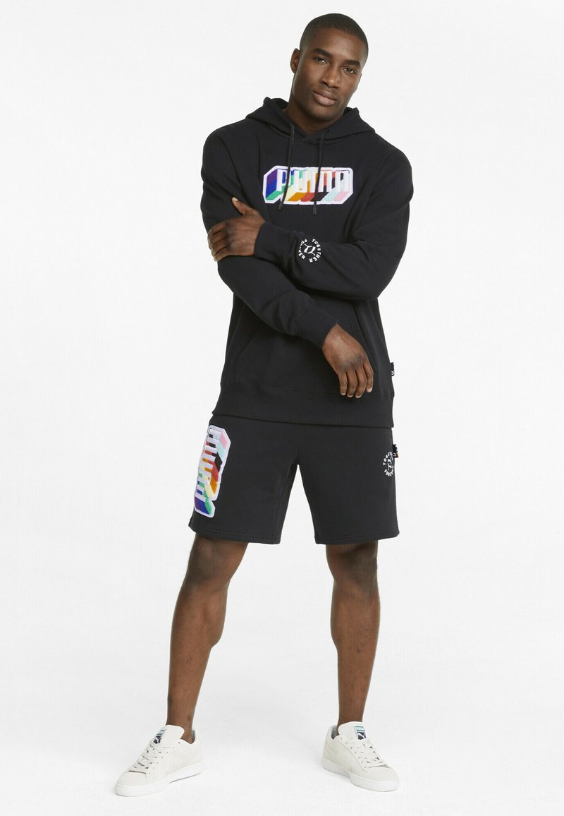 Puma PRIDE - Felpa con cappuccio - black/nero - Zalando.it