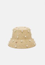 kate spade new york EMBELLISHED CLOCHE - Hat - natural/beige - Zalando ...