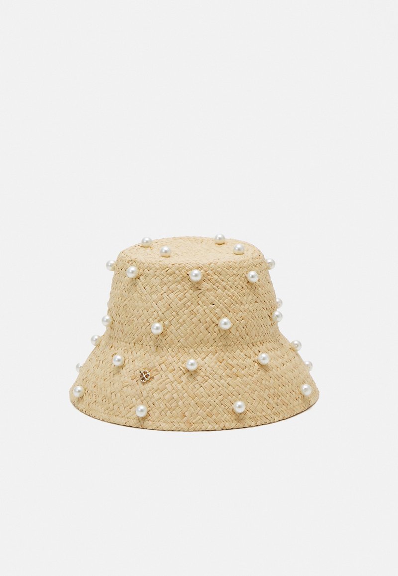 kate spade new york EMBELLISHED CLOCHE - Hat - natural/beige - Zalando ...