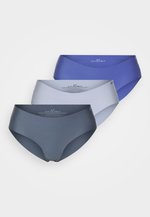 Under Armour UNDERWEAR PURE NO SHOW HIPSTER 3 PACK - Briefs - celeste/gravel/starlight/blue-grey ...