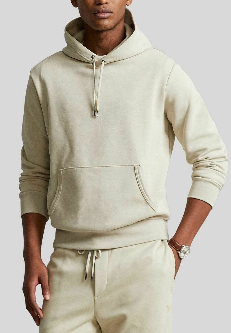 Polo Ralph Lauren CON CAPUCHA - Jersey con capucha - safran/beige ...