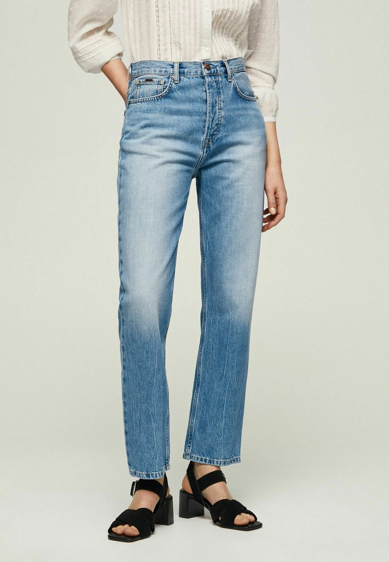 Pepe Jeans CELYN - Straight leg jeans - denim/blauw denim/bluedenim - Zalando.nl