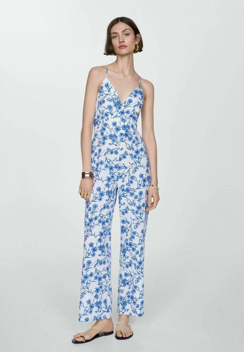 Mango Jumpsuit - dark blue - Zalando.ie