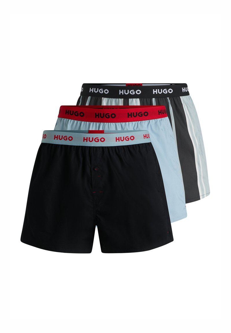 HUGO 3 PACK - Boxer shorts - open miscellaneous/black - Zalando