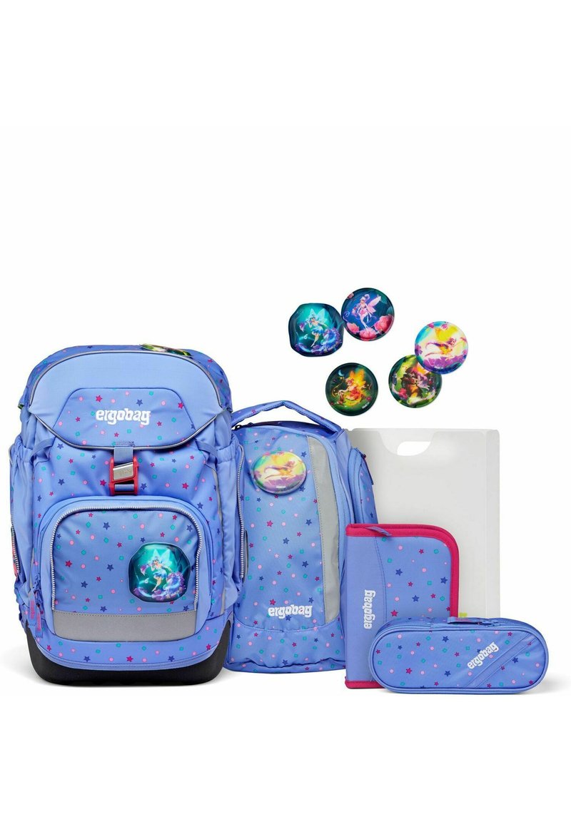 Ergobag PACK SET 6TLG INKL - Schulranzen Set - bärzaubernd/blau - Zalando