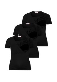 M.M.C. STILL 3ER SET UMSTANDSMODE - T-shirt basic - schwarz/nero ...