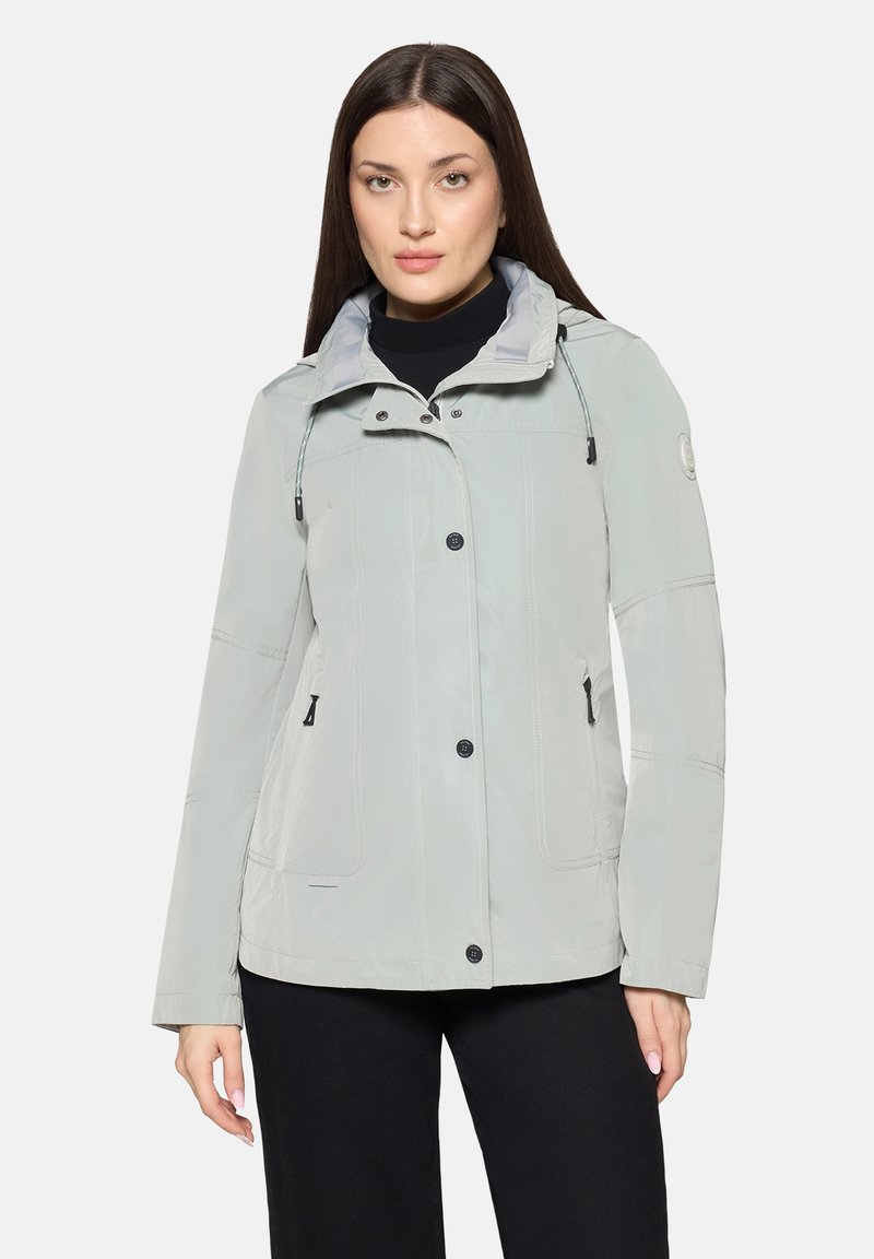 Gil Bret MIT ABNEHMBARER KAPUZE - Summer jacket - tea/green - Zalando