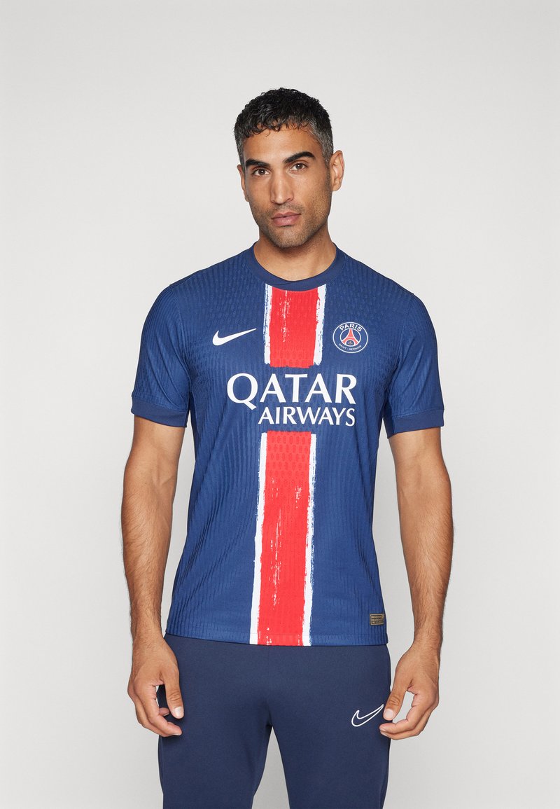 Nike Performance MATCH - Football shirt - midnight navy/white/dark blue ...