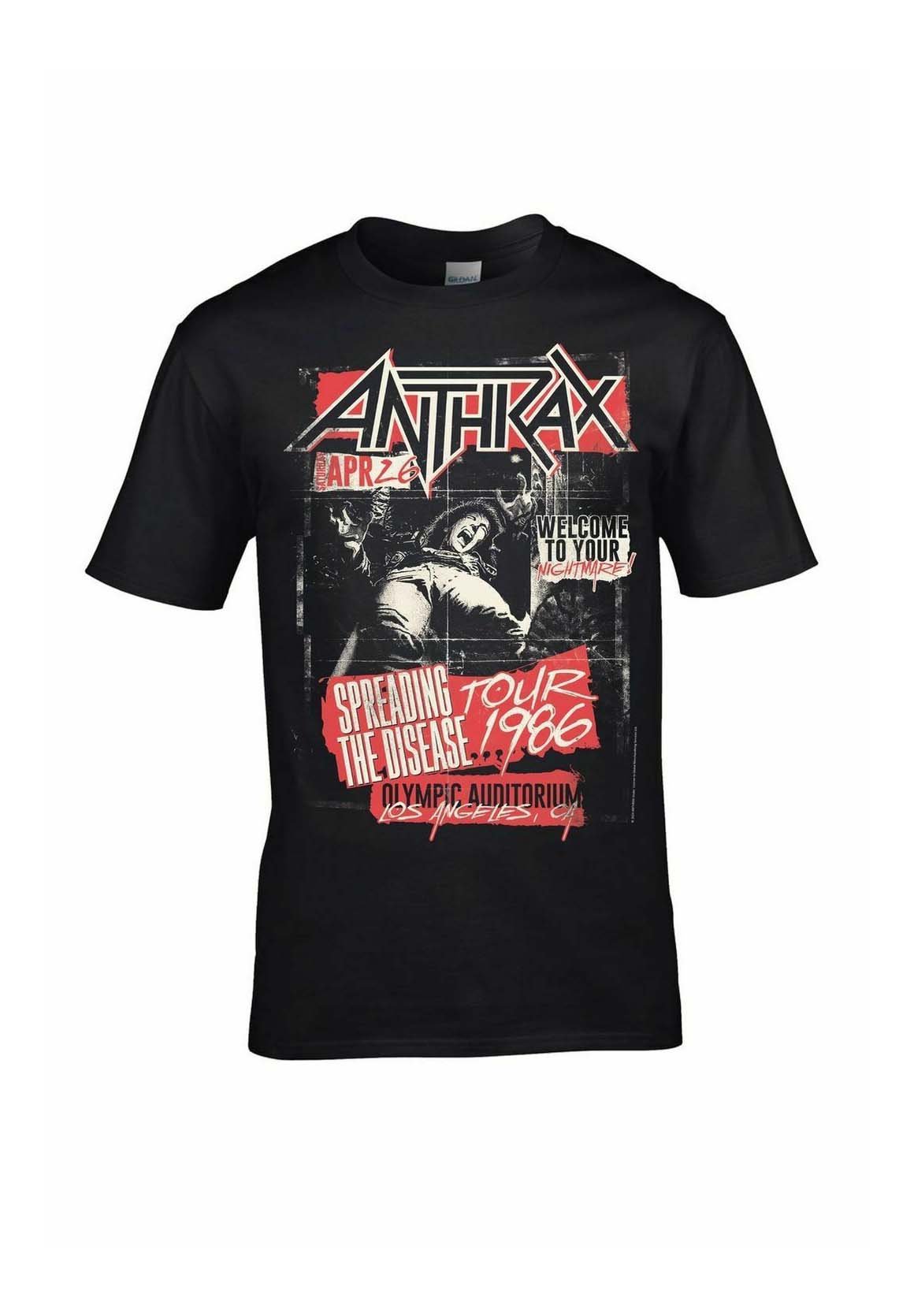 Anthrax t shirt store