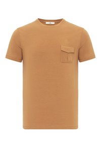 Daniel Hills JACOPO - T-paita - cappuccino/paahteisenruskea - Zalando.fi