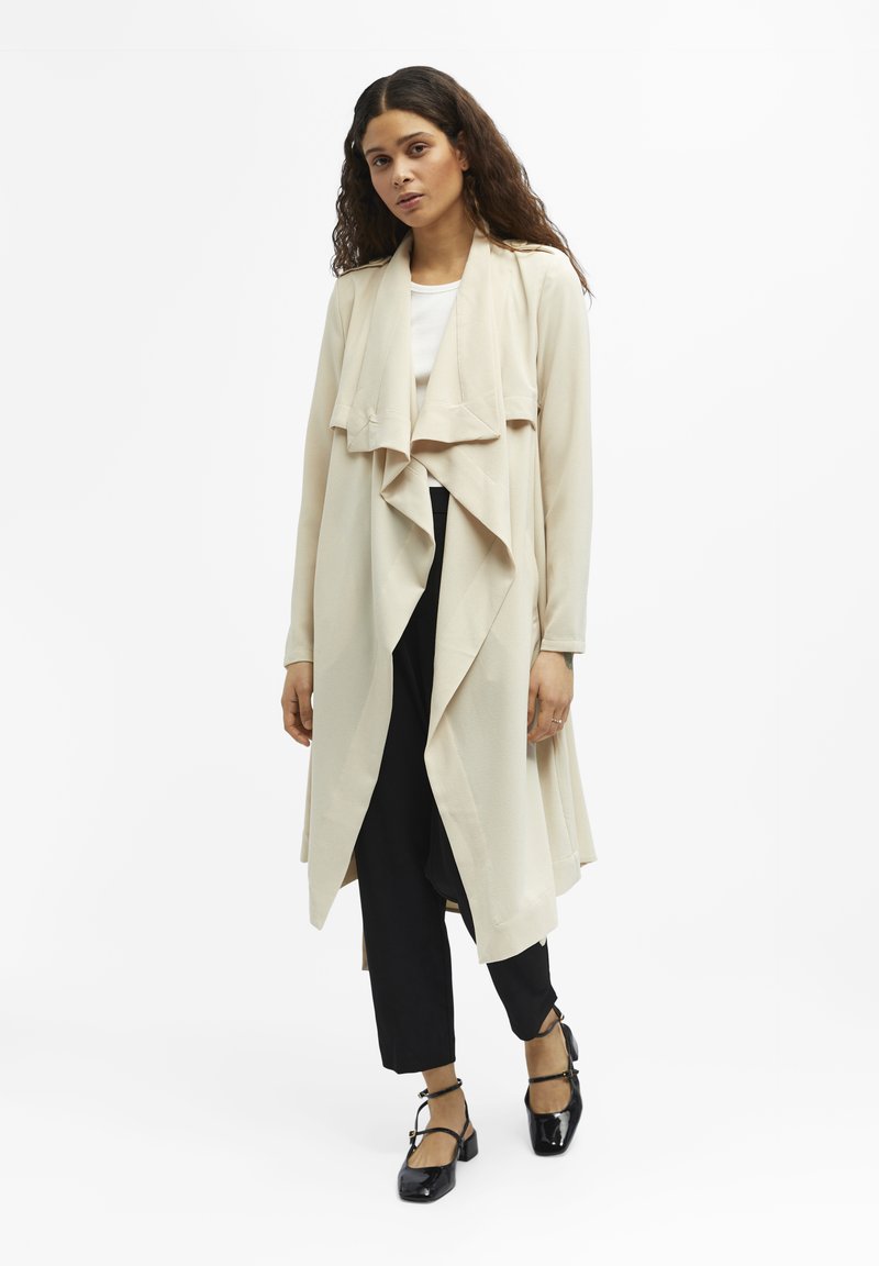 Object OBJANNLEE L/S NOOS - Trenchcoat - sandshell/beige - Zalando.ch