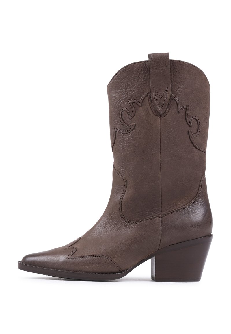 Bronx JUKESON - Cowboy/biker ankle boot - coffee bean/brown - Zalando.co.uk