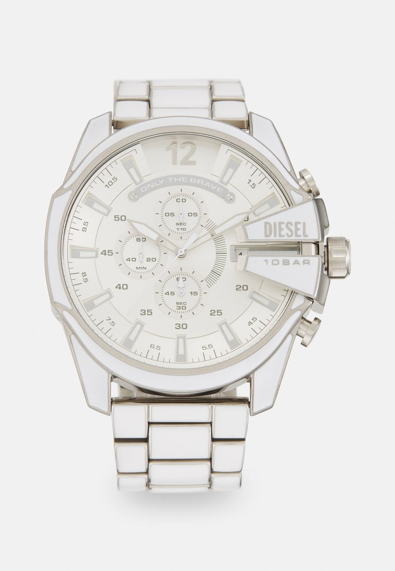 Diesel MEGA CHIEF WATCH - Chronograph - silver-coloured/silberfarben ...