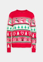 Vero Moda Maternity VMMXMASMIX O NECK XMAS - Strickpullover - chinese ...