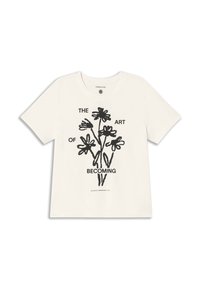 Thinking Mu Print T-shirt - off white/off-white - Zalando