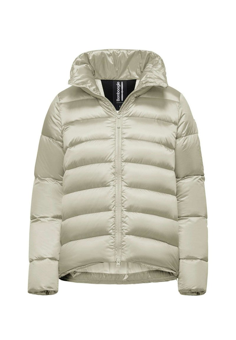 Bomboogie BRUGES IN BRIGHT - Daunenjacke - crystal grey/hellgrau ...