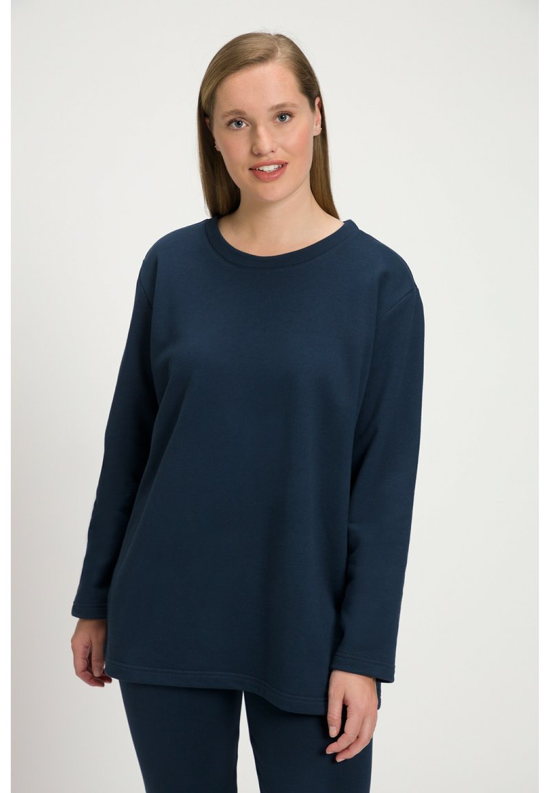 Ulla Popken Sweater - dark blue/donkerblauw - Zalando.nl
