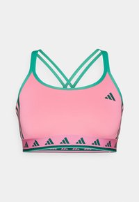 adidas Performance HYPERGLAM DOUBLE STRAP COLOR POP BRALETTE - Light ...