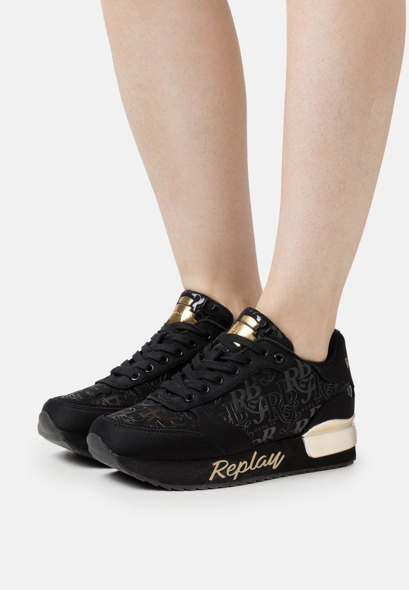 Replay PENNY - Edzőcipő - black/fekete - Zalando.hu