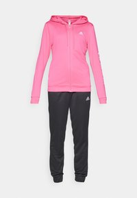 adidas Sportswear LINEAR TRACKSUIT SET - Tuta - pulse magenta/black ...
