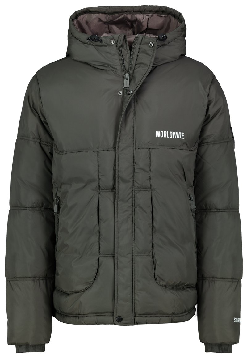 Sublevel STEPP - Winter jacket - dark green - Zalando