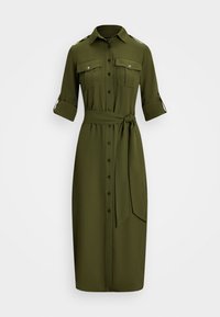 Lauren Ralph Lauren BELTED DOUBLE FACED GEORGETTE SHIRTDRESS - Robe ...