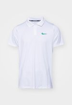 Nike Performance Polo shirt - white/malachite/white - Zalando.co.uk