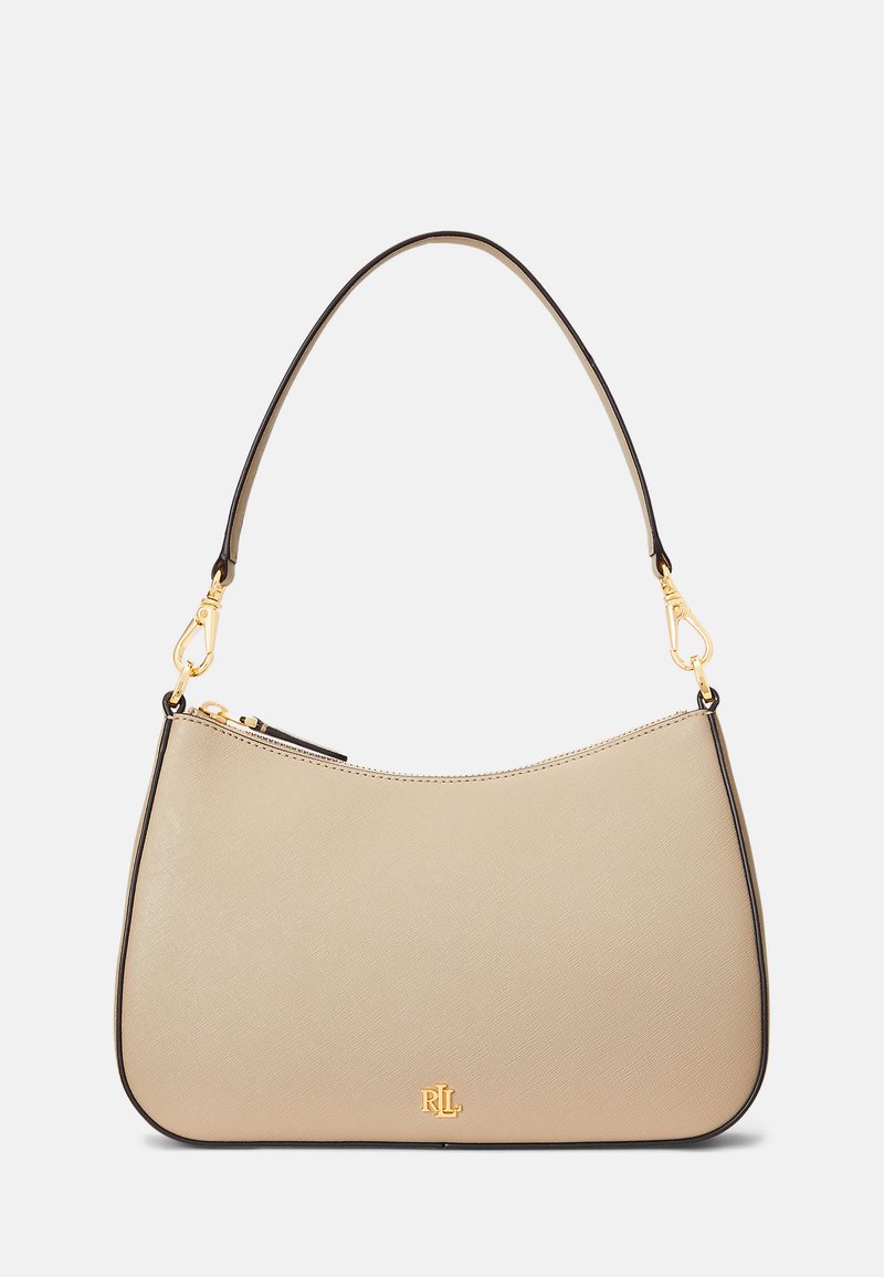 Lauren Ralph Lauren CROSSHATCH LEATHER MEDIUM DANNI BAG - Handtas ...