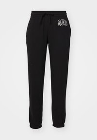 GAP HERITAGE - Tracksuit bottoms - true black/black - Zalando.co.uk