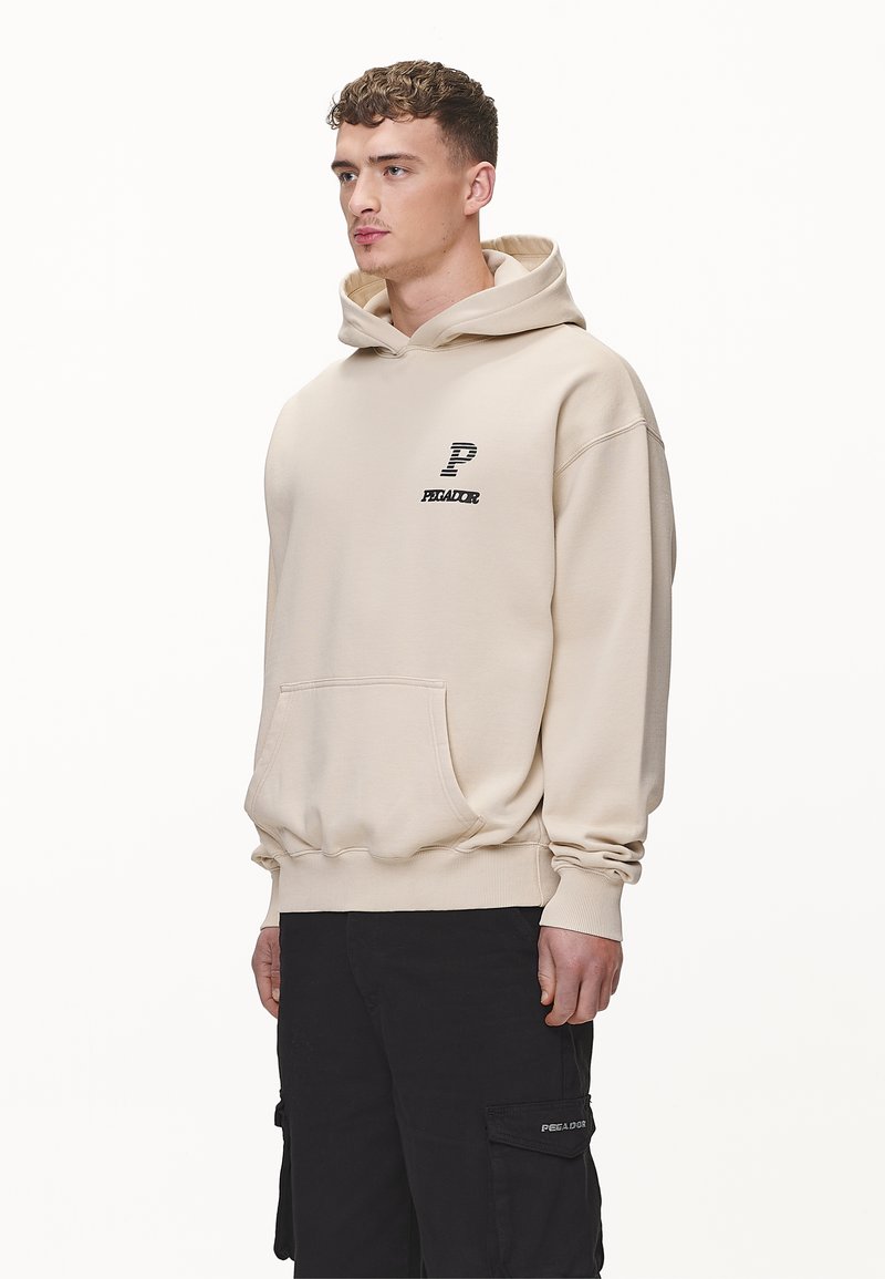 Pegador BALDOCK HOODIE - Hoodie - washed desert sand/sand - Zalando.co.uk