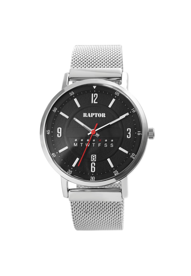 RAPTOR Watch - silberfarbig/mottled dark brown - Zalando